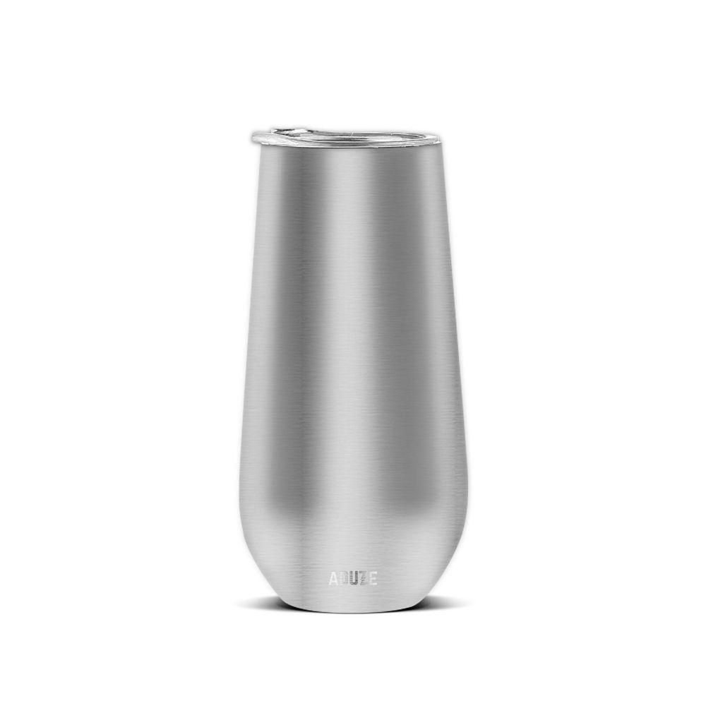 Copo Taça Térmica Aduze Champagne Espumante Drink Lux Inox 150ml ...