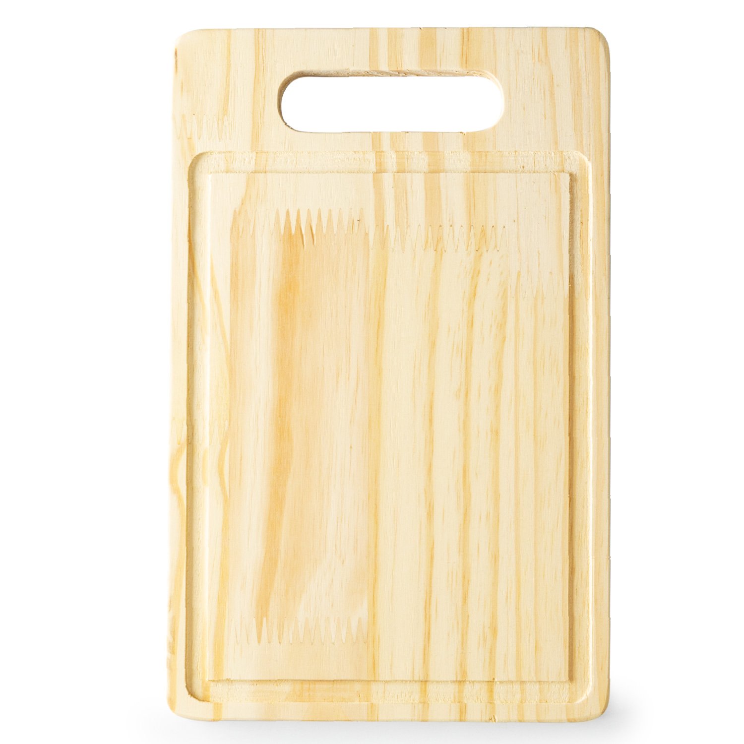 Tábua de carne média tábua de corte de madeira pinus 33 cm | MadeiraMadeira
