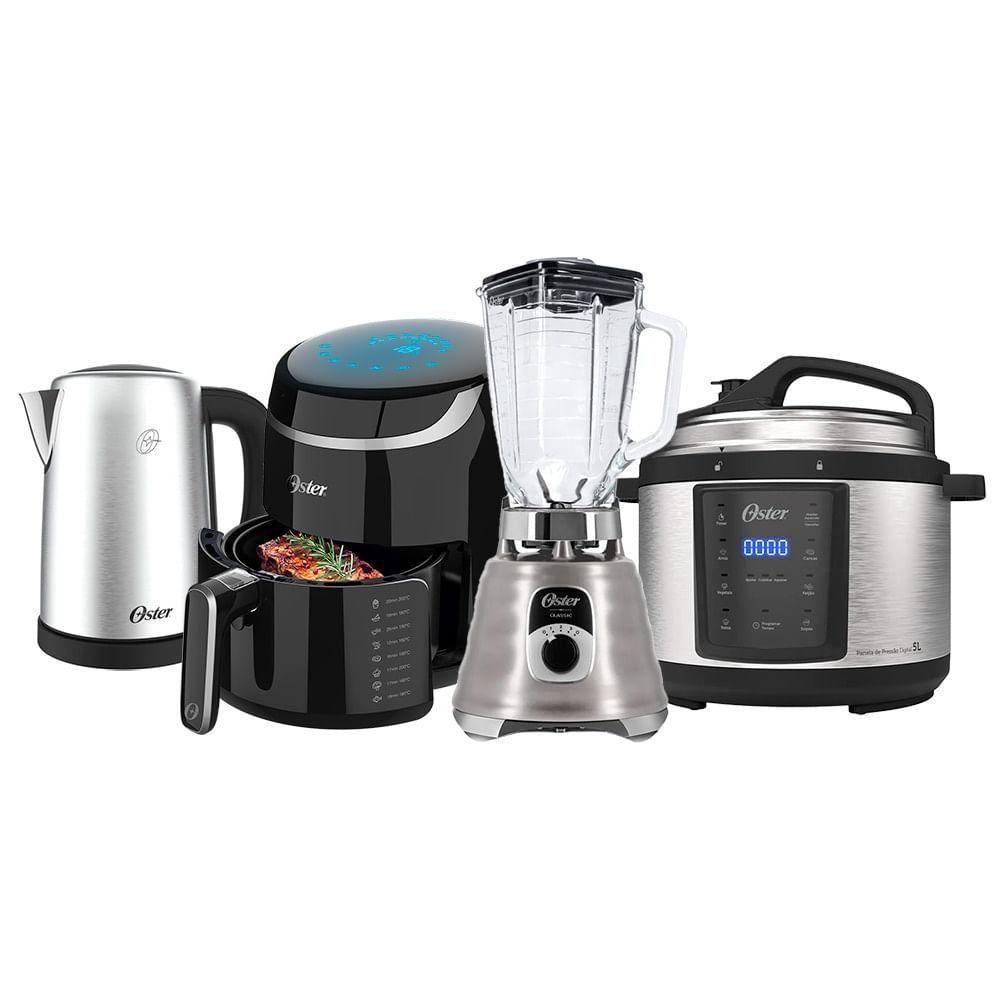 Kit Cozinha Black Inox Oster Ii 127V | MadeiraMadeira