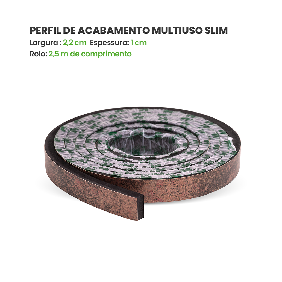 Perfil de Acabamento 2,5m Linear Painel Ripado Laminado de Eva Cor ...