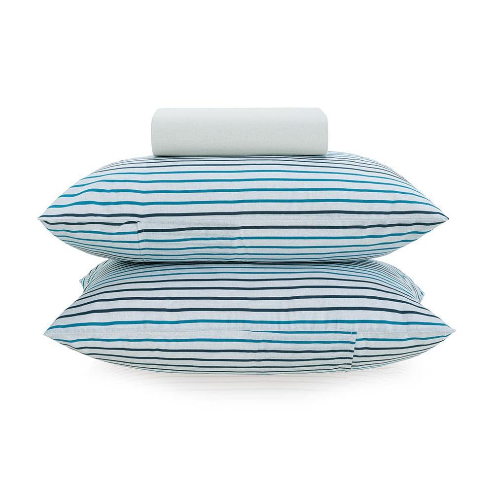 Jogo Lençol Elástico King 3 Peças Karsten 150 Fios Nico | MadeiraMadeira