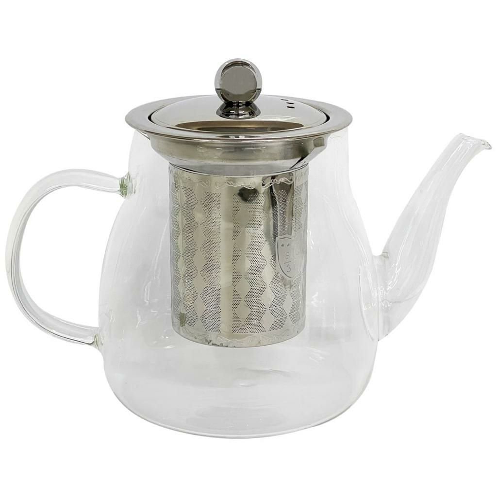Bule de Vidro Borossilicato com Infusor 600ml - Bono | MadeiraMadeira Bule de Vidro Borossilicato com Infusor 600ml - Bono | MadeiraMadeira