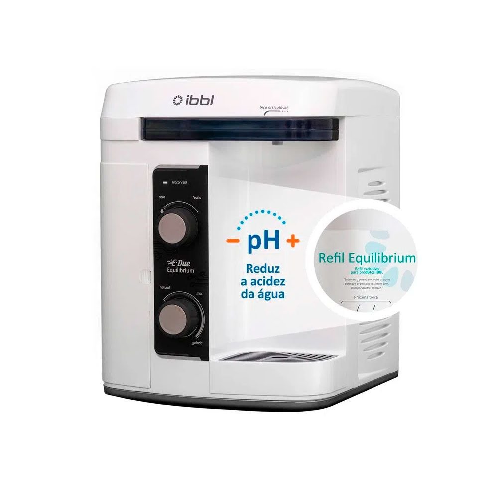 Purificador de Água Ibbl E-Due Equilibrium Branco Bivolt 82013001 ...