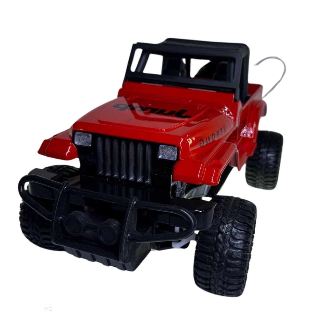Carrinho de Controle Remoto Jipe Recarregavel Cor:vermelho | MadeiraMadeira