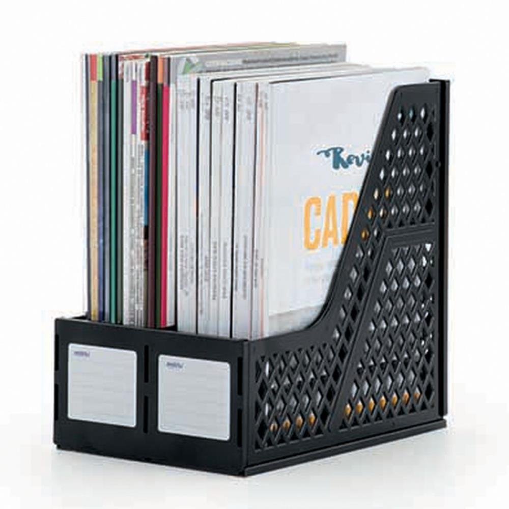 Porta Revista Organizador Duplo Preto Taiwan Collection | MadeiraMadeira
