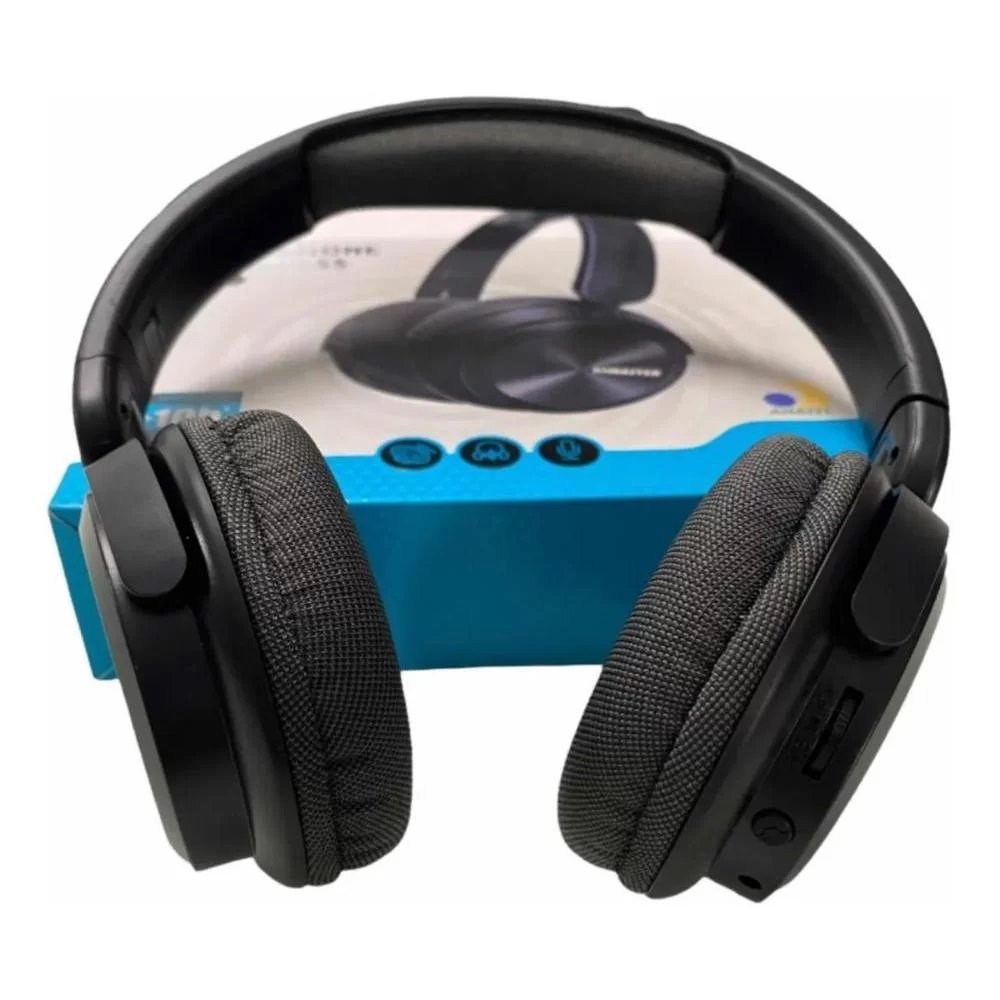 Fone de Ouvido Kimaster K9 Headfone Cartão Memória SD Rádio FM Entrada ...