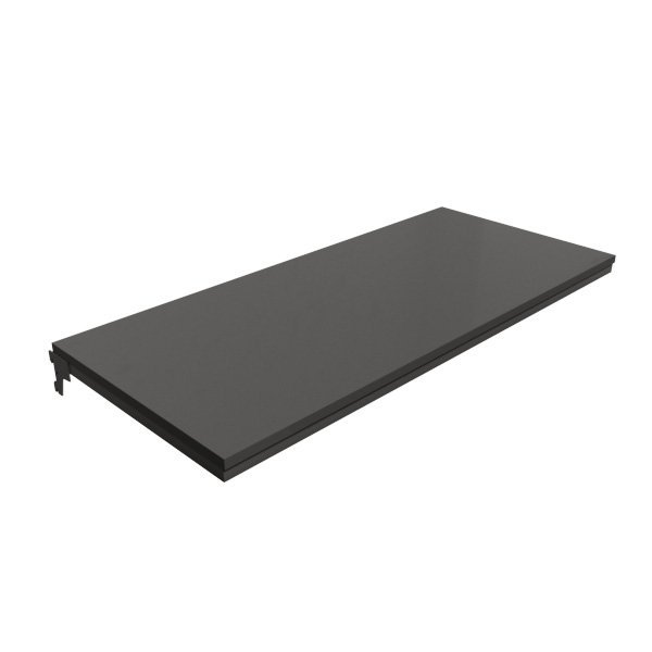 Prateleira 90x40 cm Em MDF Para Cremalheira Modelo Simples Comac Preto ...