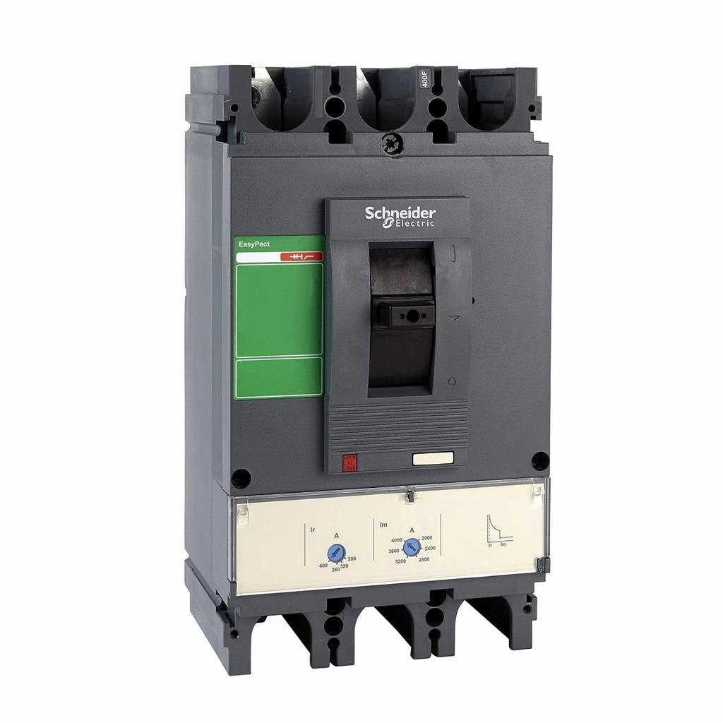 Disjuntor Caixa Moldada 3 Polos 400A 36Ka 380/415V Schneider | MadeiraMadeira