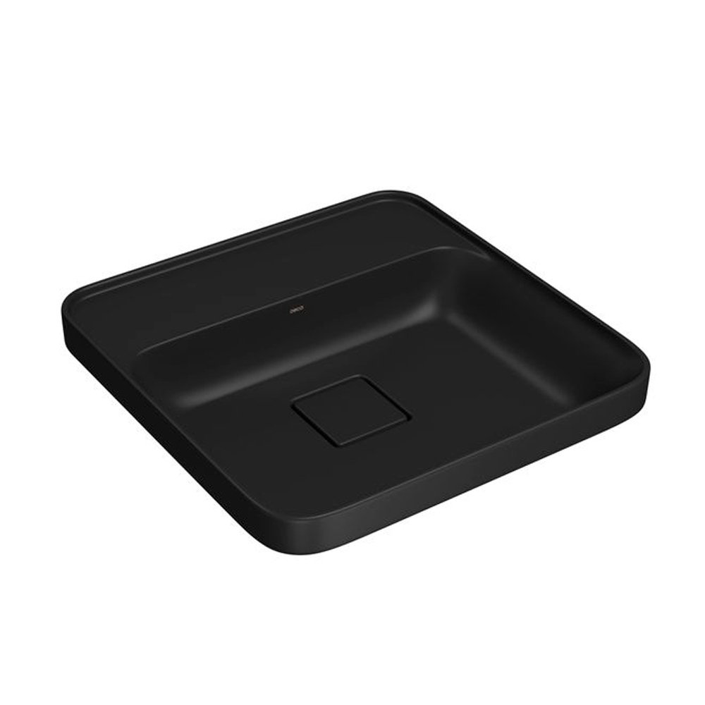 Cuba Deca de Sobrepor Quadrada com Mesa 40cm Ébano Fosco L.21040.m.94 ...