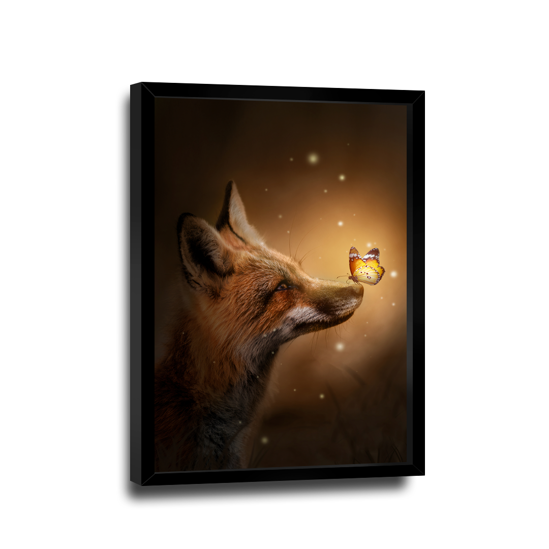 Quadro Raposa -- BR ARTES | MadeiraMadeira