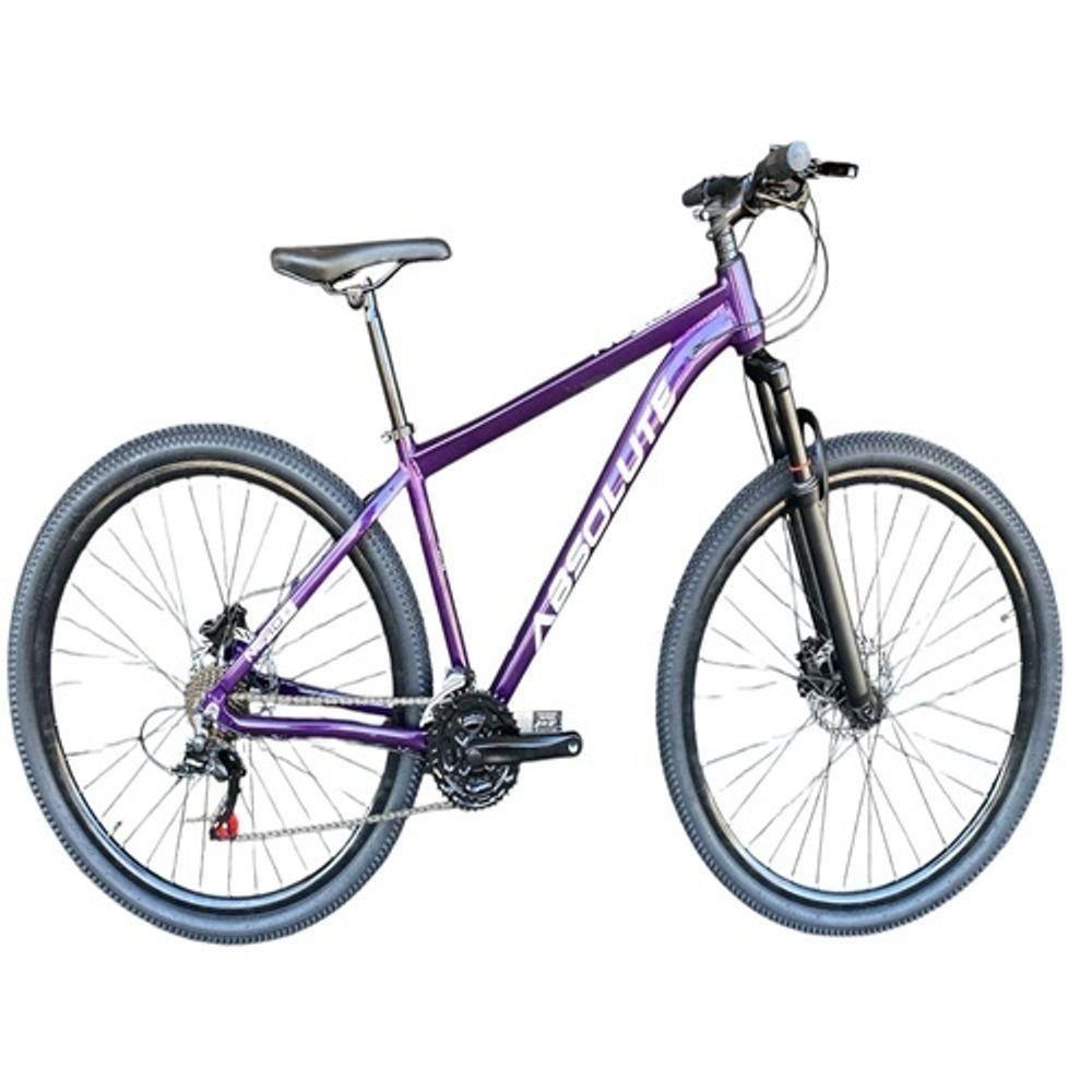Bicicleta Absolute Nero 5 Aro 29 Roxa Câmbios Shimanos | MadeiraMadeira