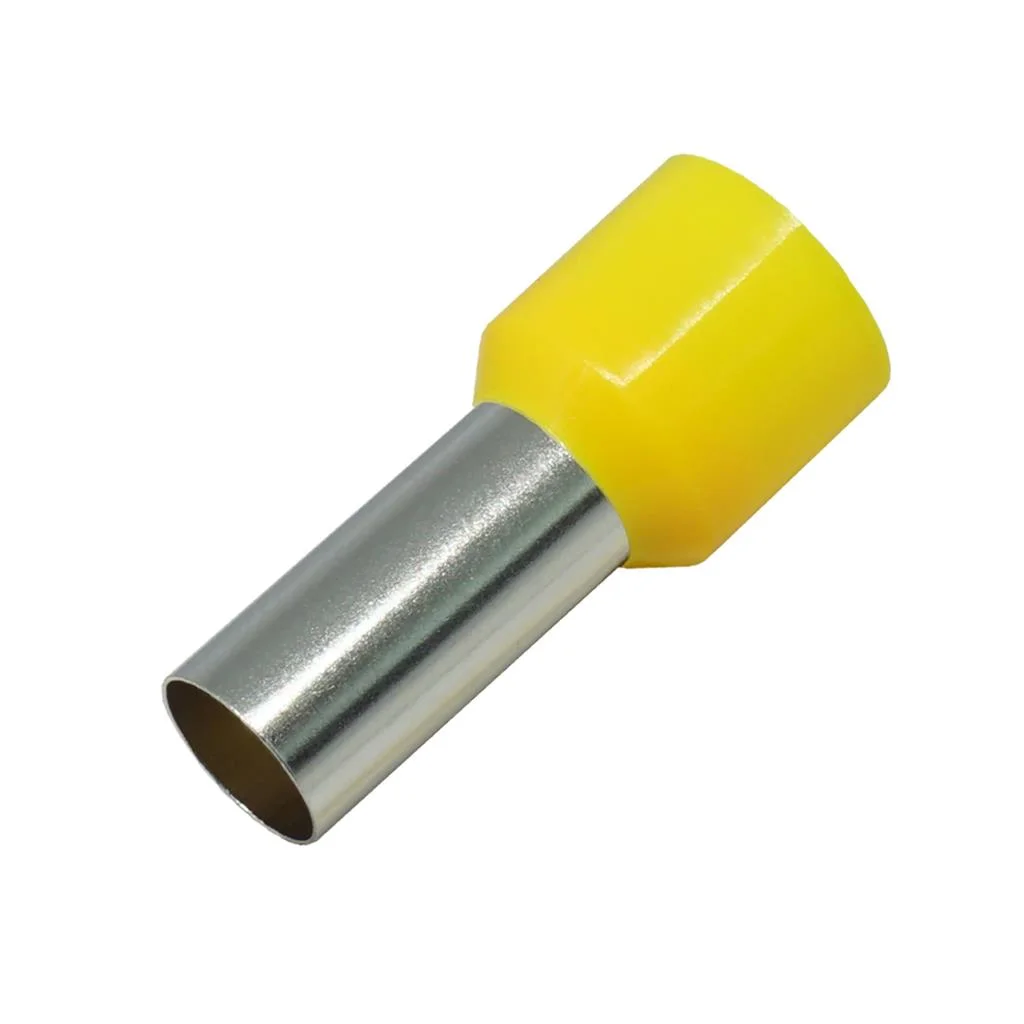 Terminal Tubular 25Mm 3Awg Pre-Isolado 100 Peças Amarelo | MadeiraMadeira