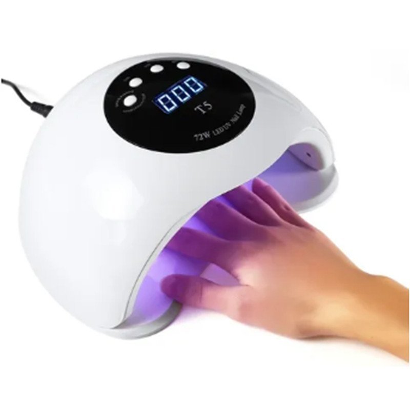 Cabine de Unha Sun T5 72w 36 Leds Bivolt Uv e led Dual Luz | MadeiraMadeira