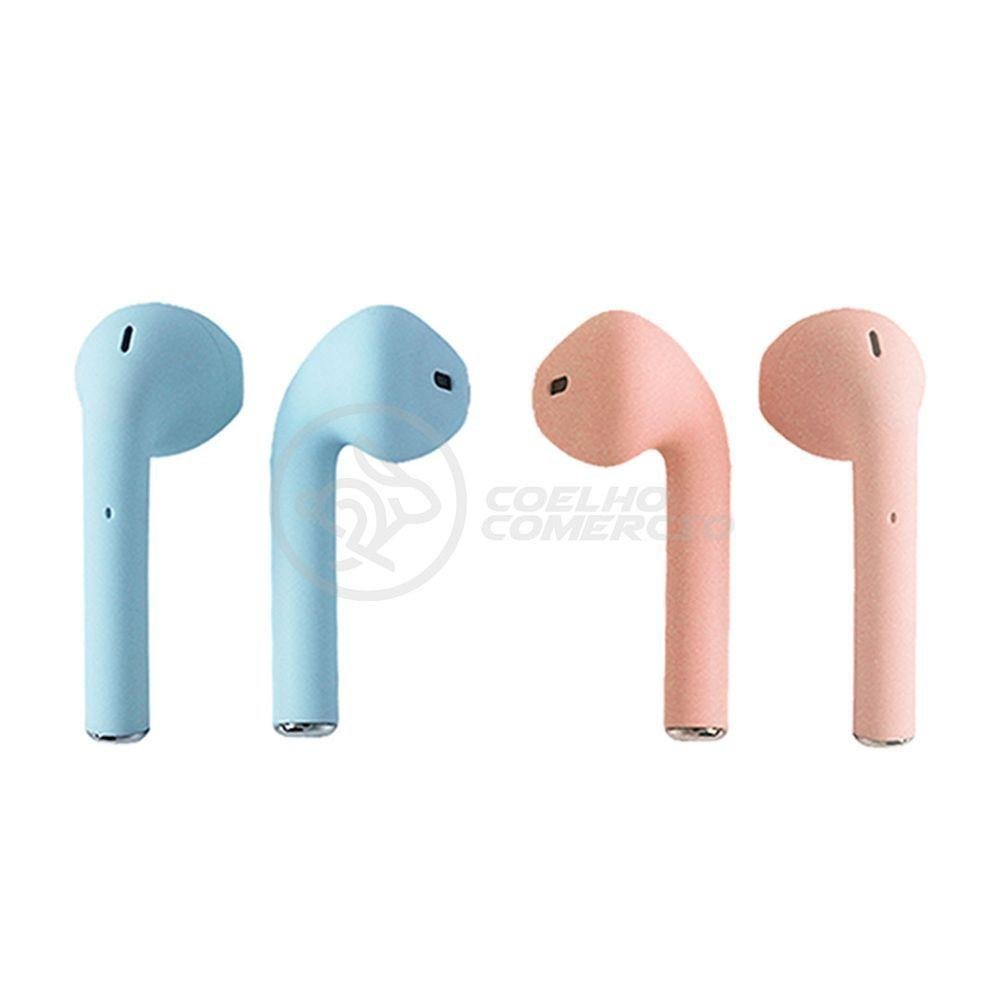 Kit 2 Inpods 12 Tws Wireless Bluetooth Azul e Rosa | MadeiraMadeira