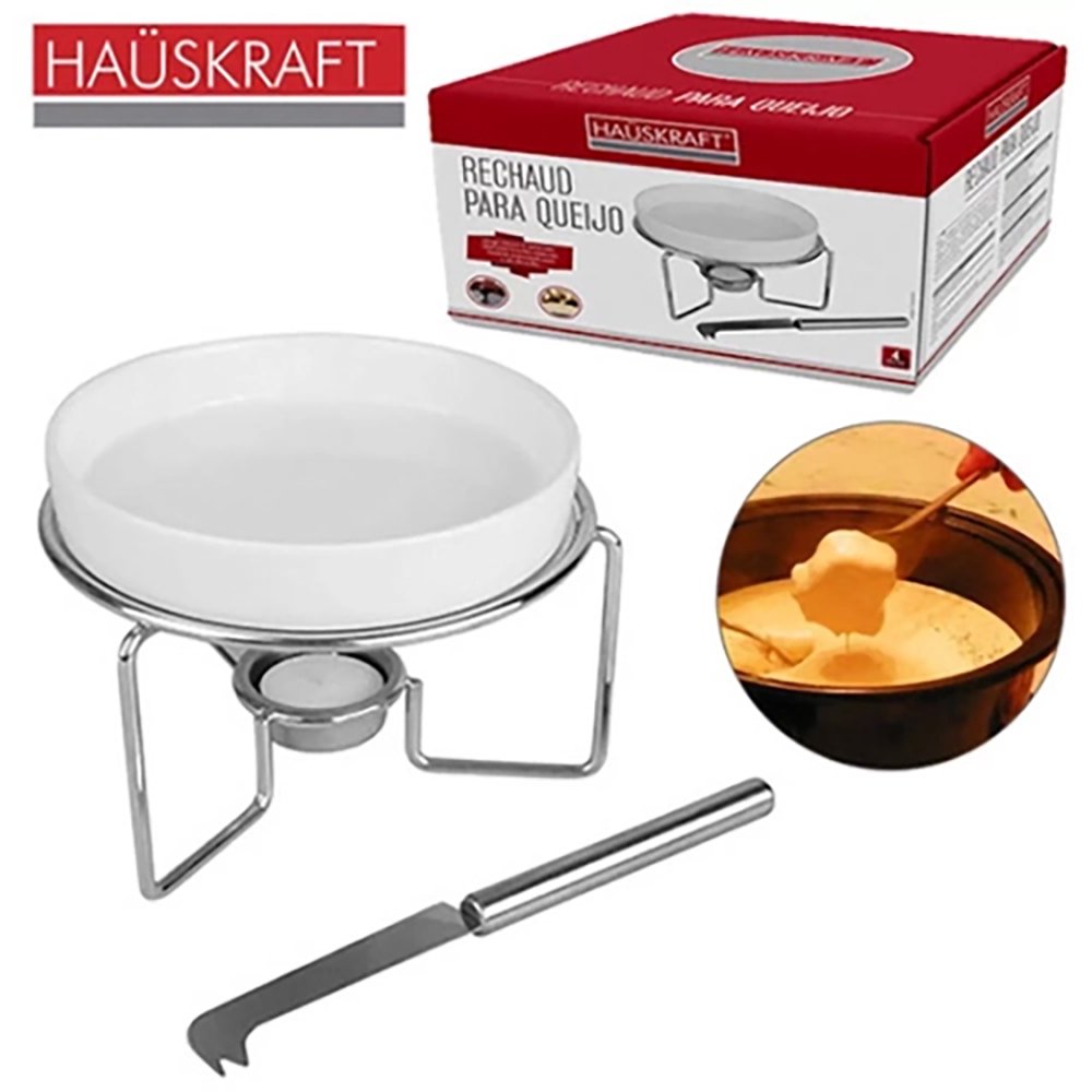 Rechaud para Queijo com 4 Peças Etilux Único | MadeiraMadeira