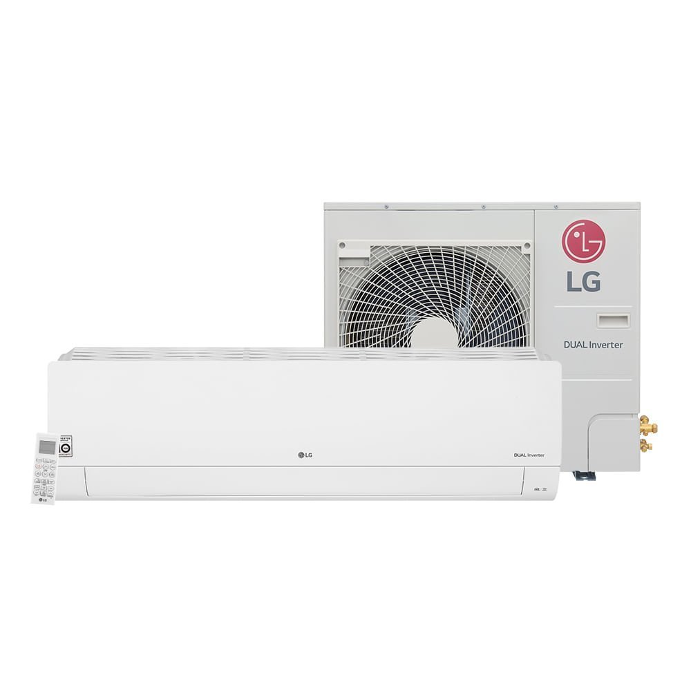 Ar Condicionado Split Hi Wall Inverter Lg Dual Voice 36000 Btu/h Quente ...