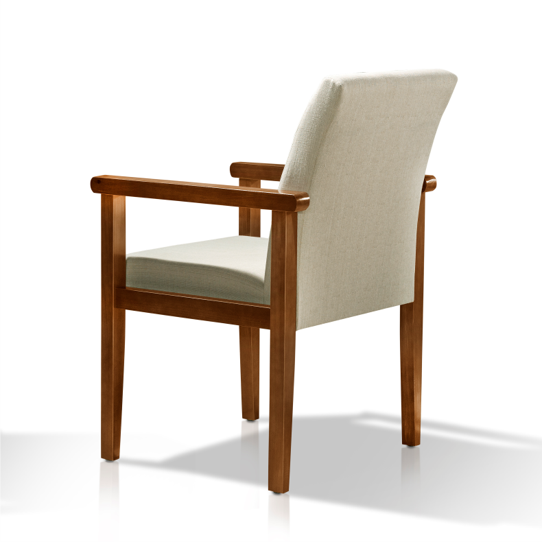 Poltrona Barcelona - Linho Chumbo 1025 B | MadeiraMadeira