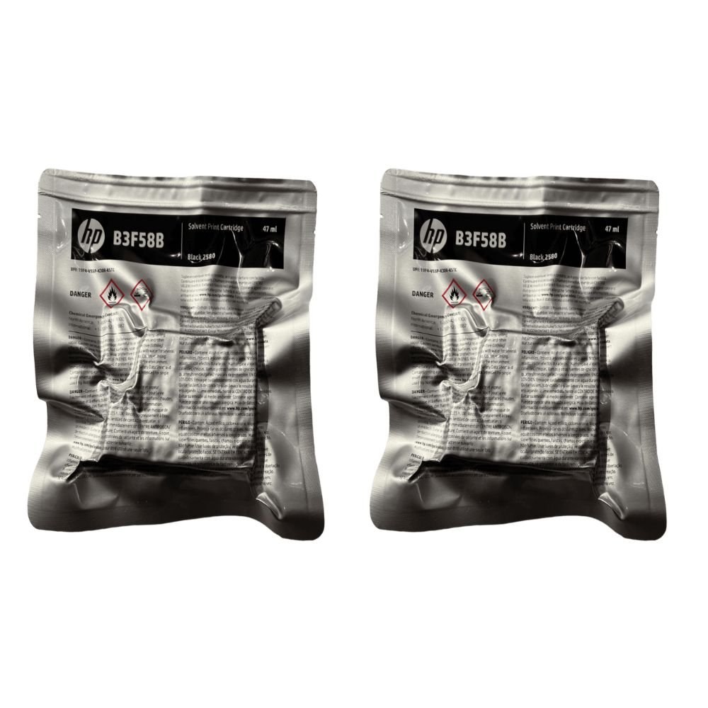 2 Und Cartucho Datador Solvent Print Hp B3f58b 2580 Tij Thermal Inkjet ...