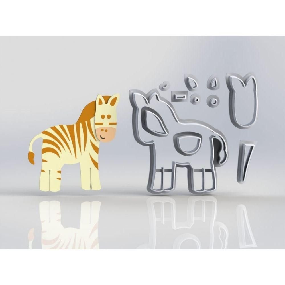 Cortador Zebra Modular Tamanho 6 Cm | MadeiraMadeira