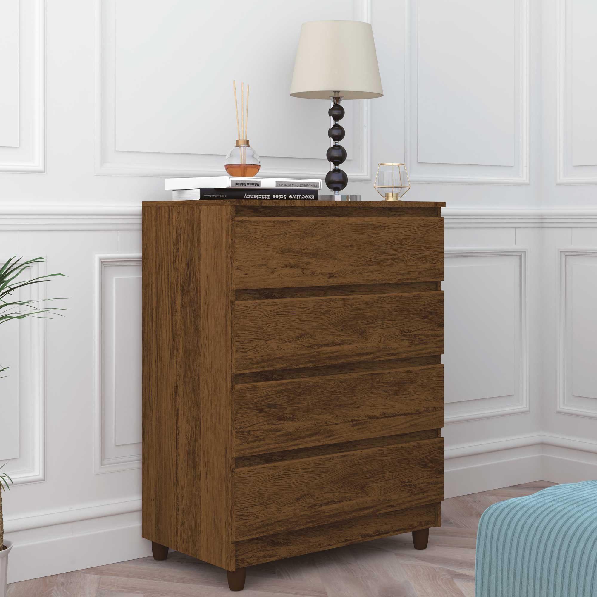 Cômoda Rio Vila Rica - Dicasa - Imbuia | MadeiraMadeira