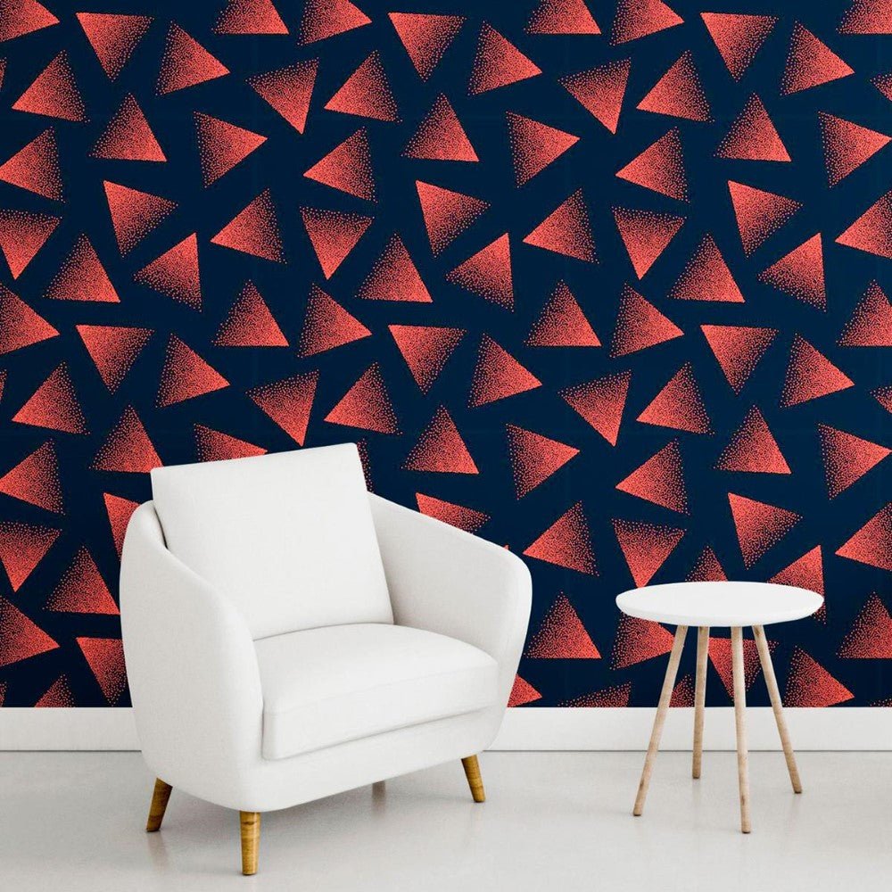 Papel de Parede Adesivo Triângulo N011106 0,58x2,5M | MadeiraMadeira