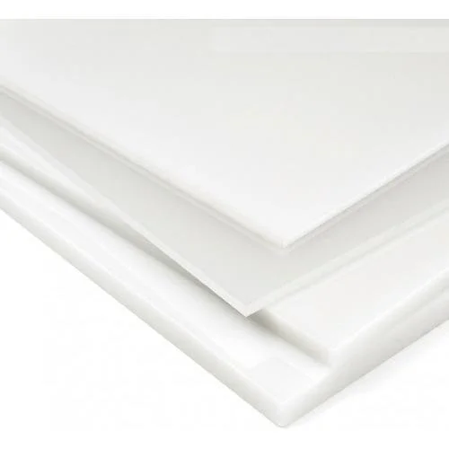 Chapa Placa Tábua de Polietileno Pead Branca 600x400x8mm | MadeiraMadeira