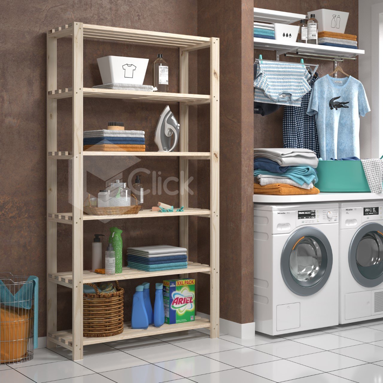 ESTANTE MADEIRA PINUS MULTIUSO | MadeiraMadeira