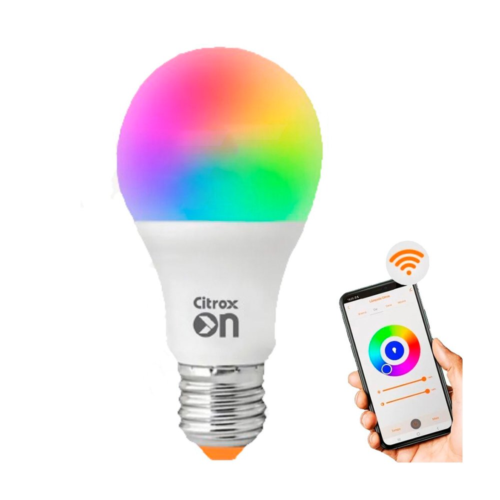 Ppa On Lampada Led Rgb 10w Smart | MadeiraMadeira