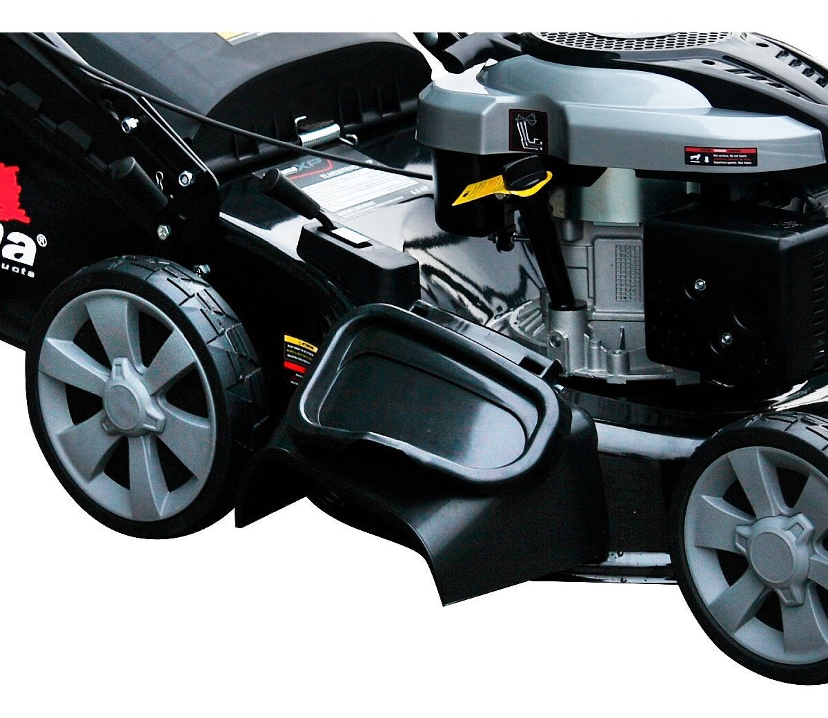 Cortador Grama Gasolina 6.5hp 4t Tlm530trms-65xp Tracionado Toyama ...