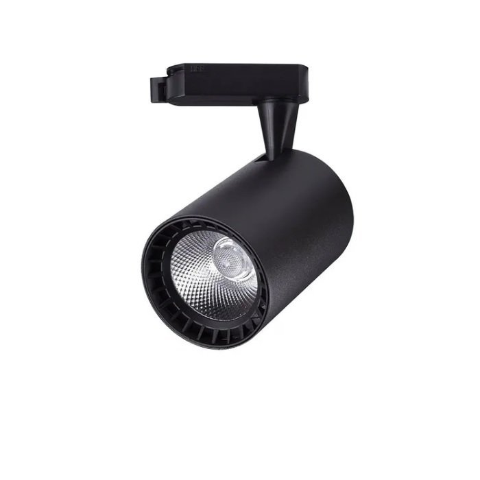 Spot Led 20w 3000k Para Trilho Eletrificado Bivolt Preto | MadeiraMadeira