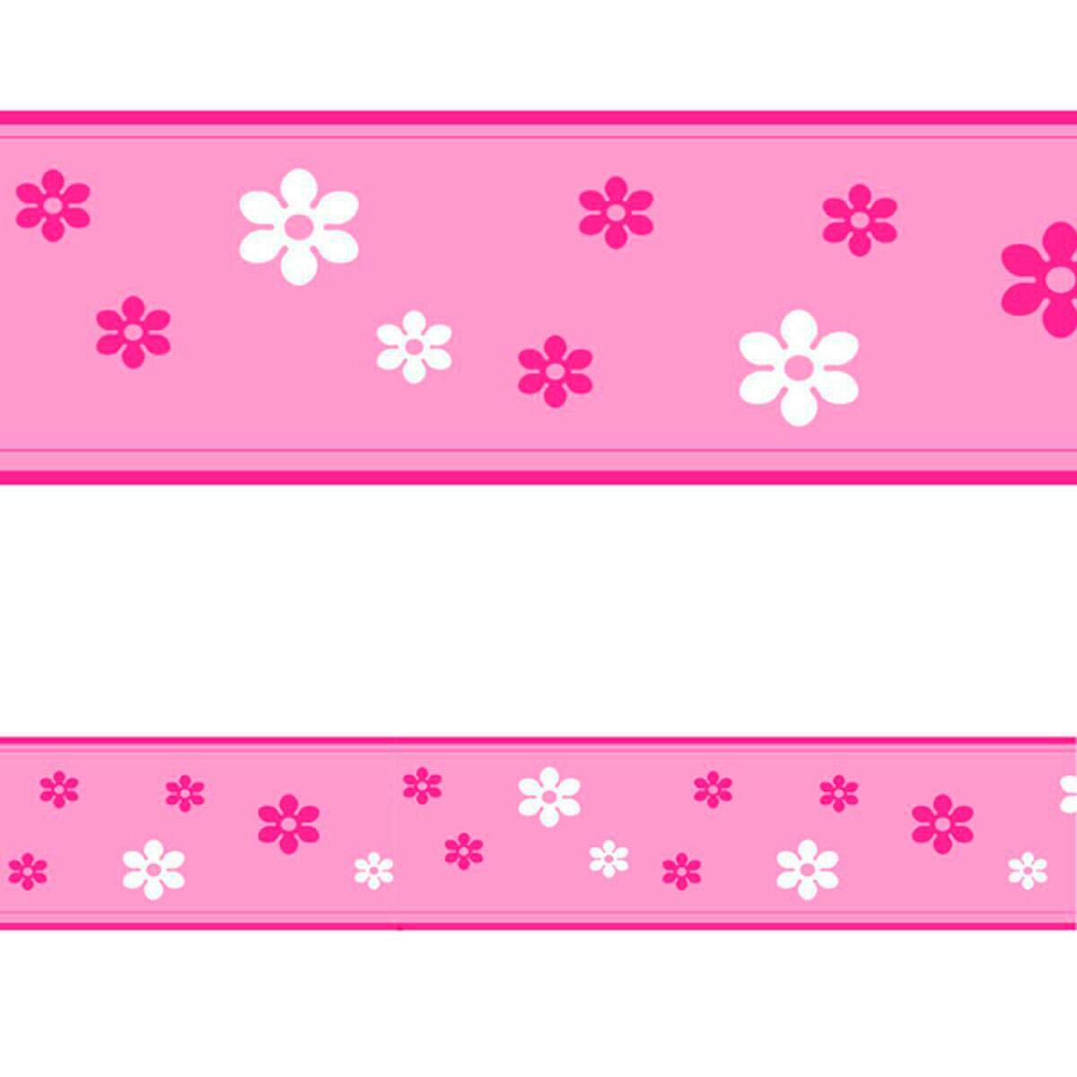 Adesivo de Parede Faixa Floral 11- Kit 2 unidades | MadeiraMadeira