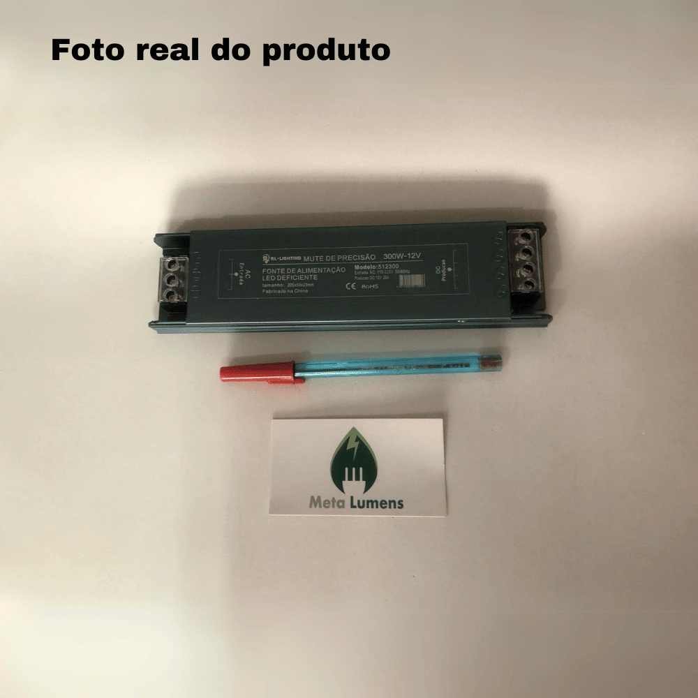 Fonte Slim 300w 25a 12v Rl | MadeiraMadeira
