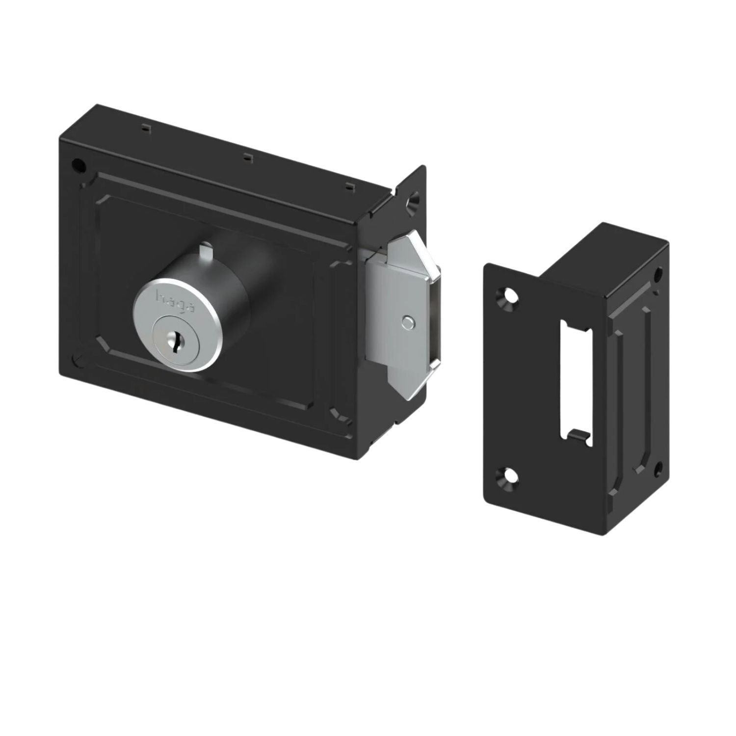 Fechadura Sobrepor Lingueta Asa de Avião para Porta de Correr Bico de ...