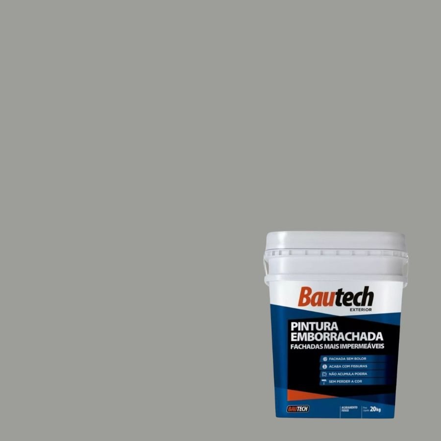Tinta Pintura Emborrachada Bautech 20.kg | MadeiraMadeira