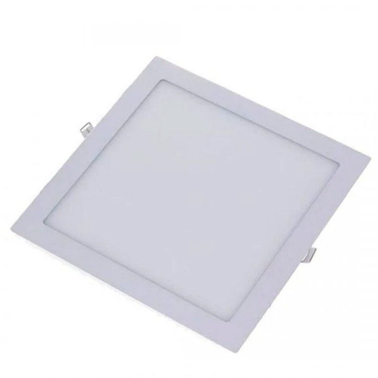 Painel Led Quadrado Embutir 24w 4000k Bivolt Foxlux | MadeiraMadeira