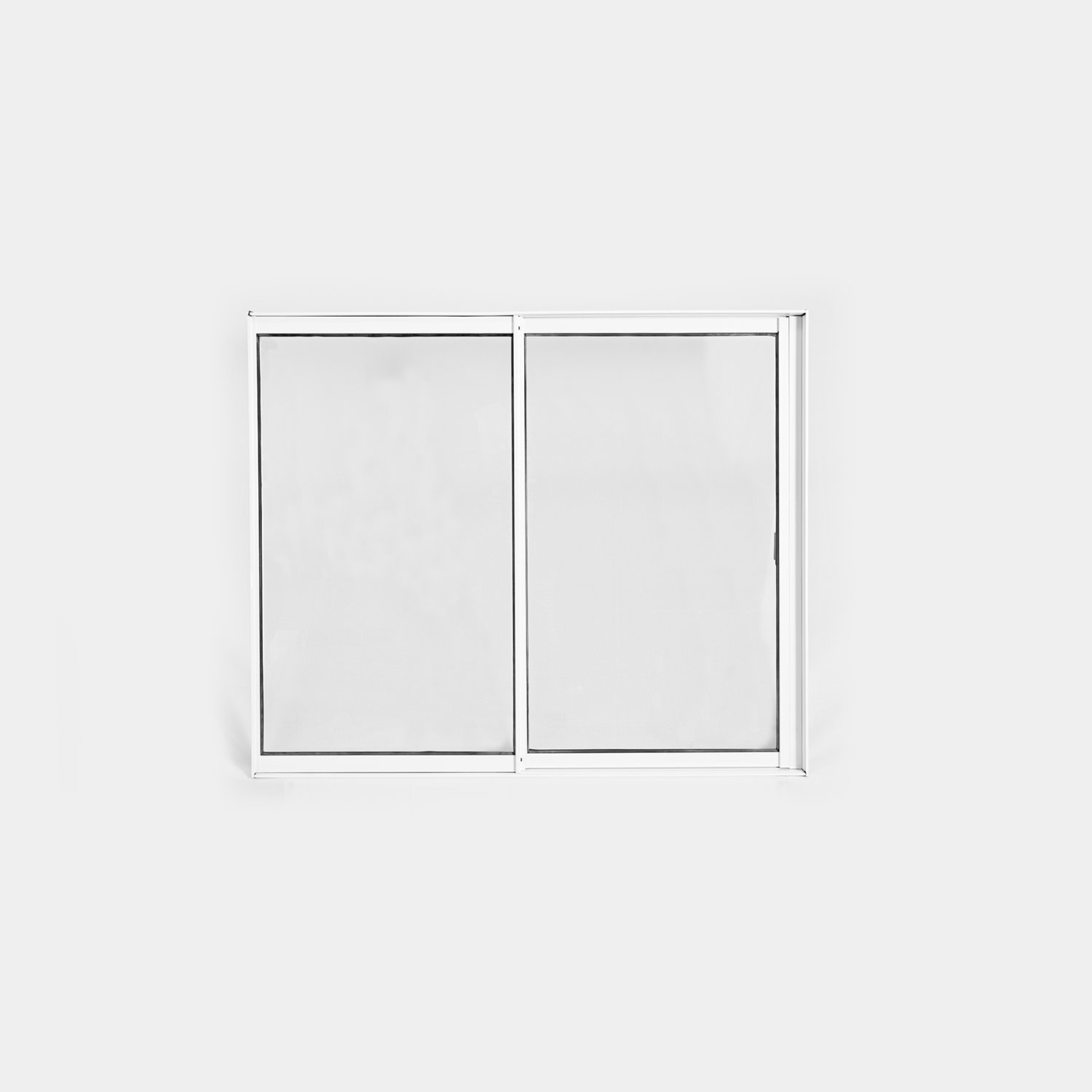 Janela de Alumínio de Correr 100x120cm 2 Folhas sem Grade Plus Lux ...