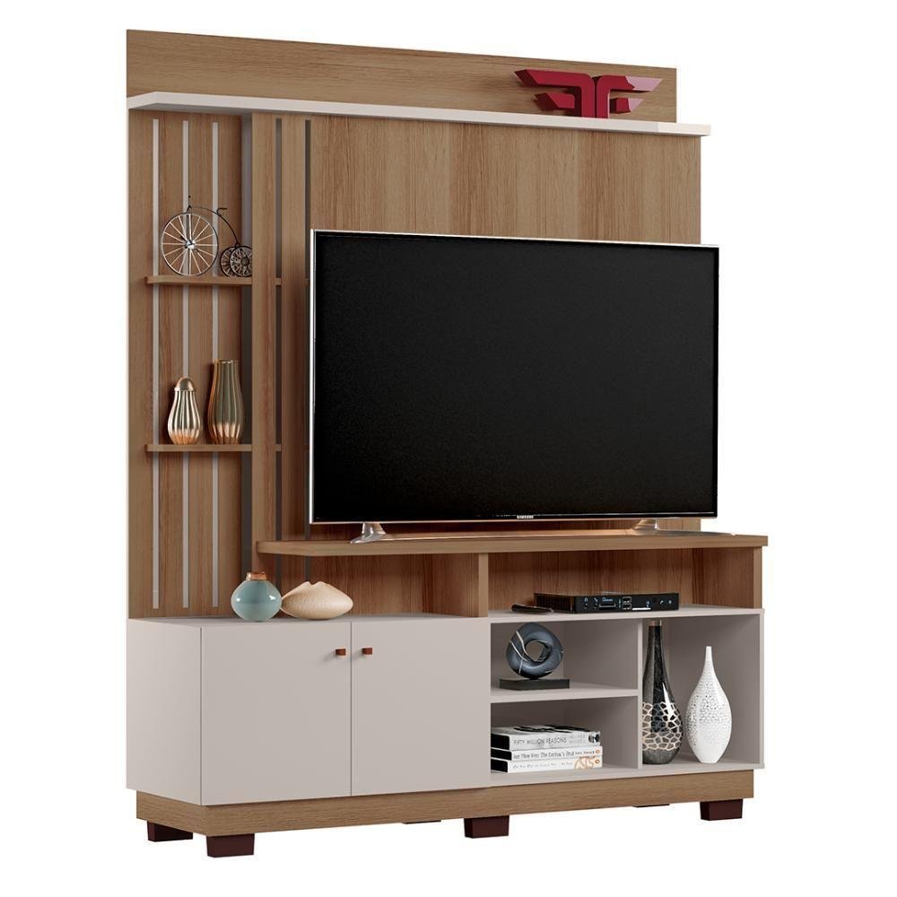 Home Theater Sara - Cedro- Off White | MadeiraMadeira