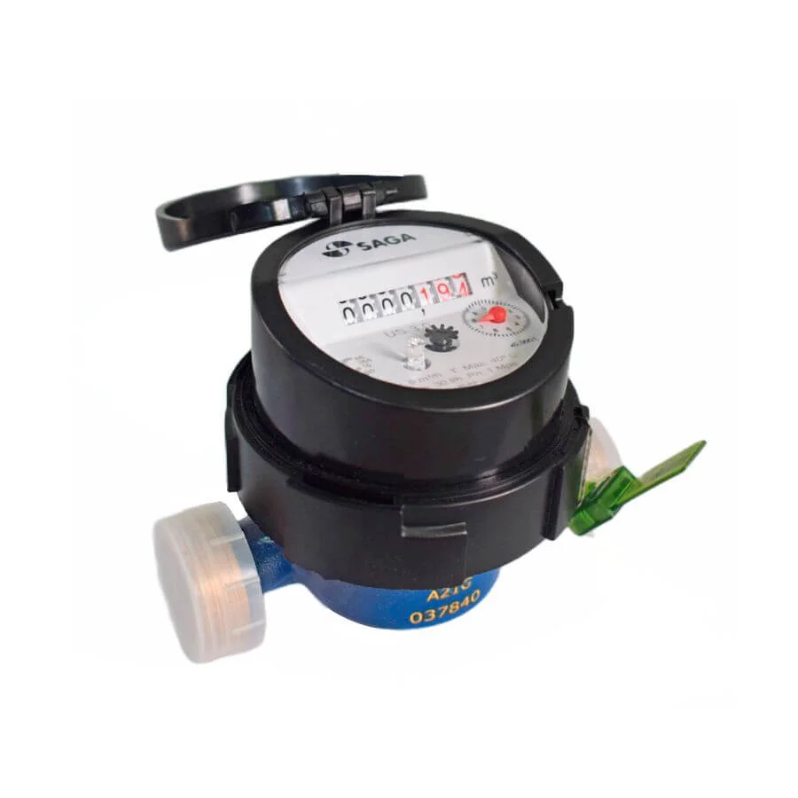 Hidrômetro Unijato 3 m³/h - Polegada 3/4 x115mm Saga Medição ...