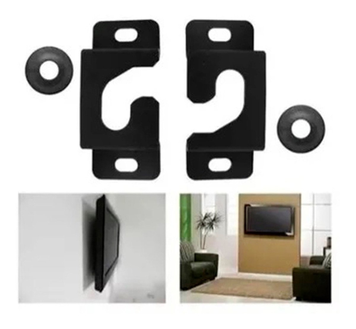 Suporte Universal para TV Fixo Colocar Tv na Parede Inova | MadeiraMadeira