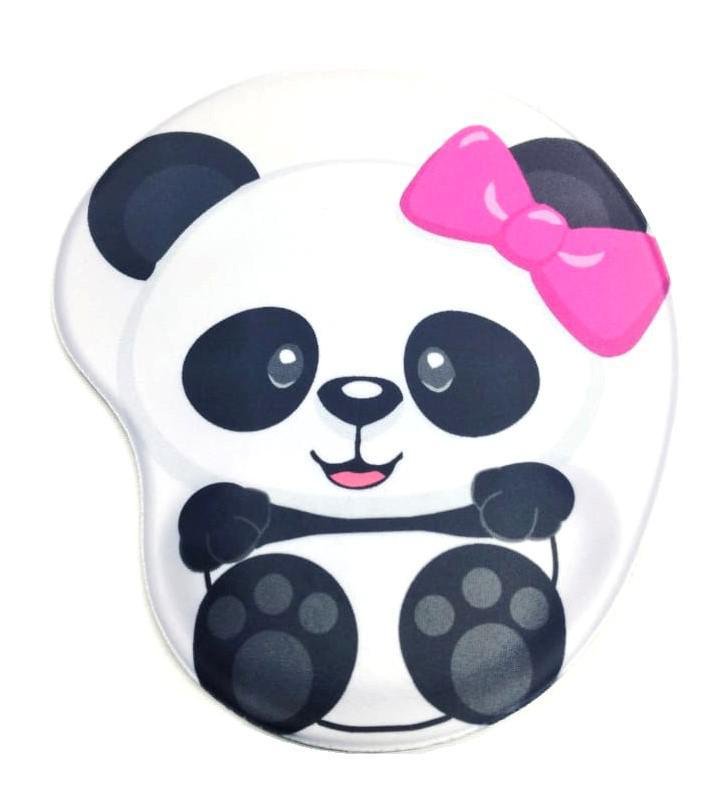 Mouse Pad Ergonômico Ursinho Panda | MadeiraMadeira