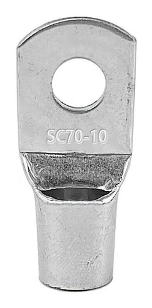 Kit Terminal Olhal Compressão 70mm M10 Fios e Cabos - 6pçs | MadeiraMadeira