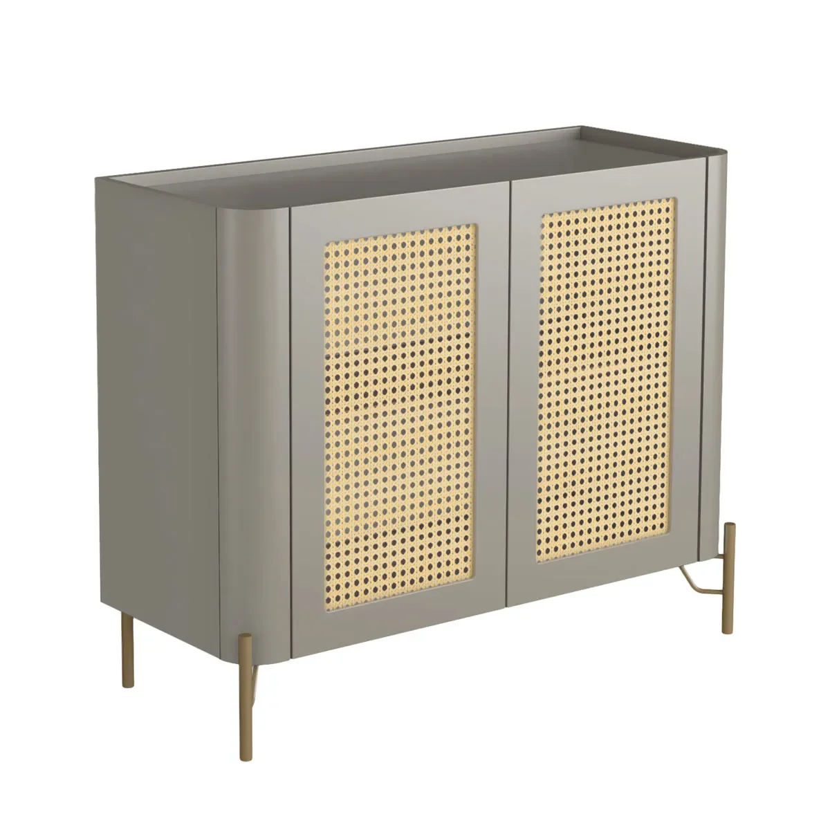 Buffet MDF com Palha Natural L98,5 X A81,5cm | MadeiraMadeira