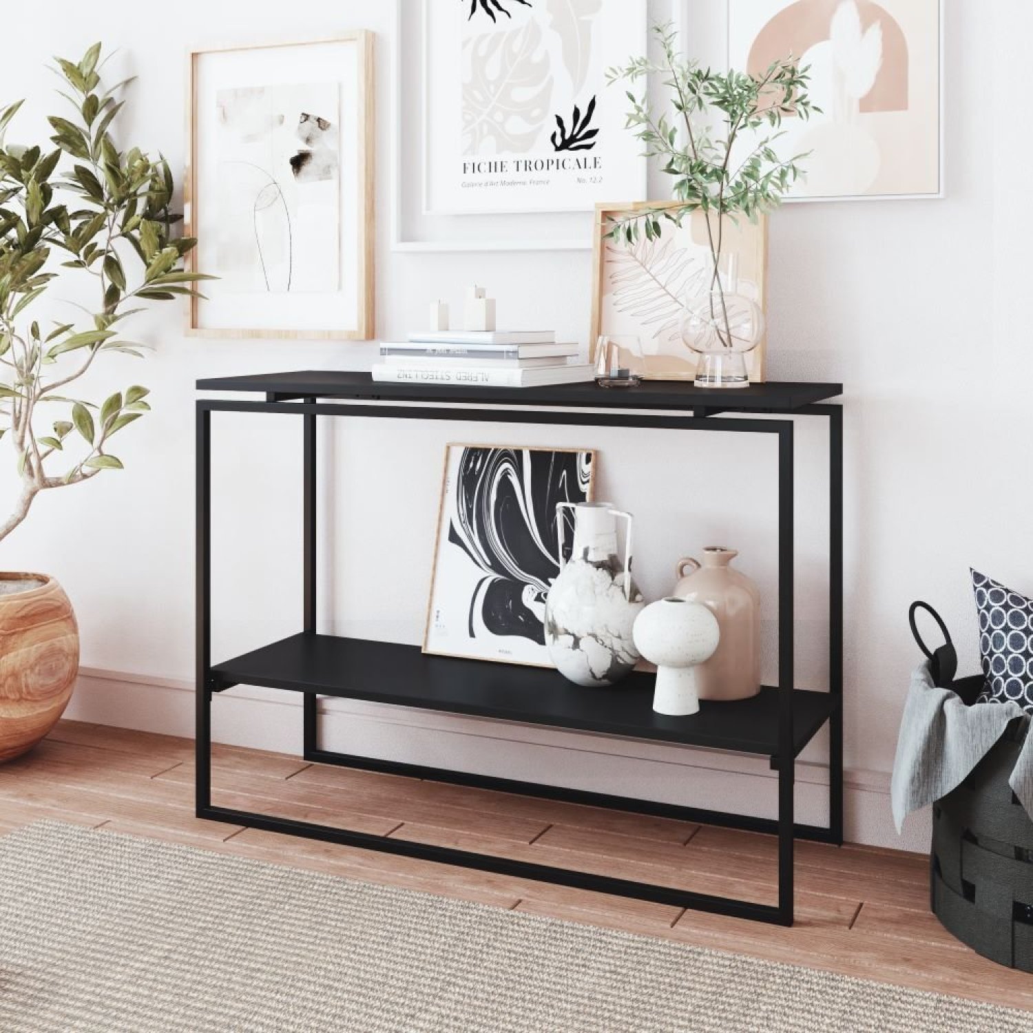 Mesa Lateral Maior Alta com Tubos Quadrados de Aço Carbono Pintado e ...