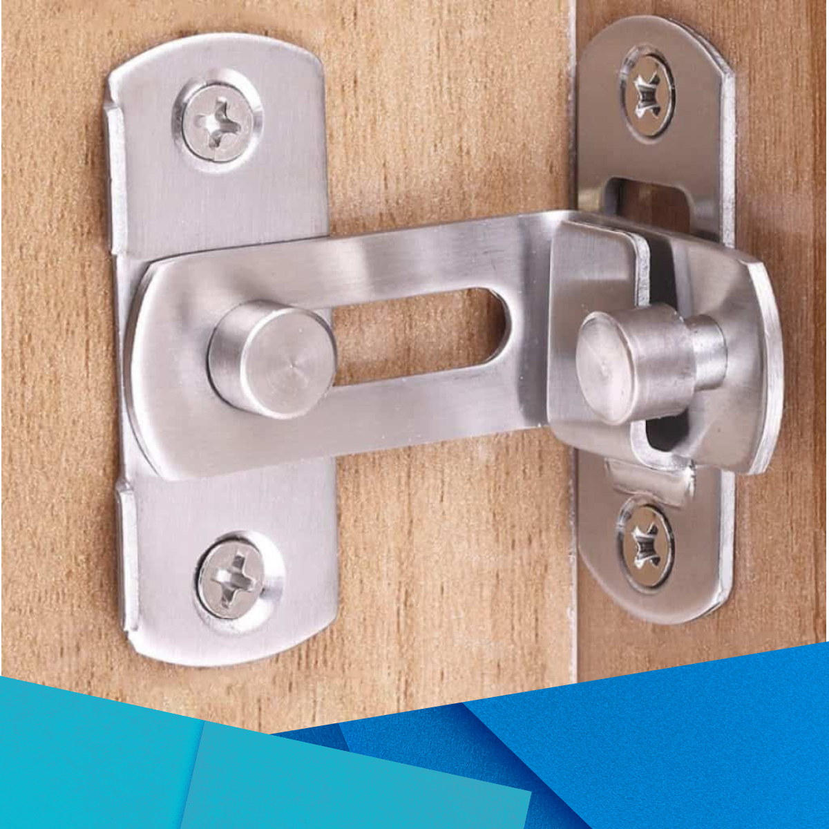 Trinco Para Porta de Madeira Fecho Trava Tranca Angular 90 ...