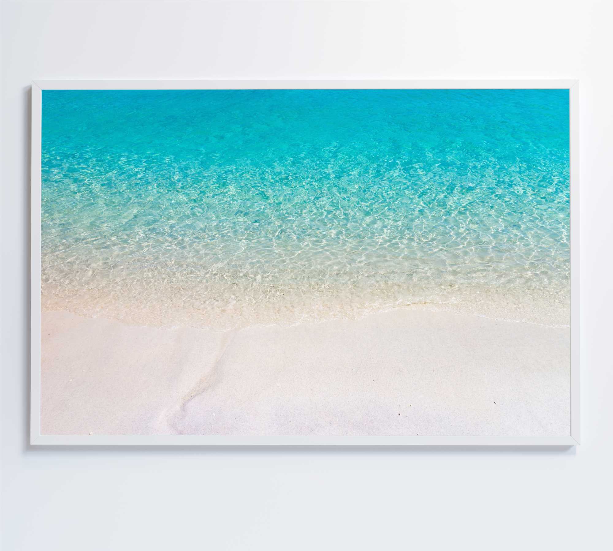 QUADRO MAR CLARO - 60x40 cm - Vidro Impresso | MadeiraMadeira