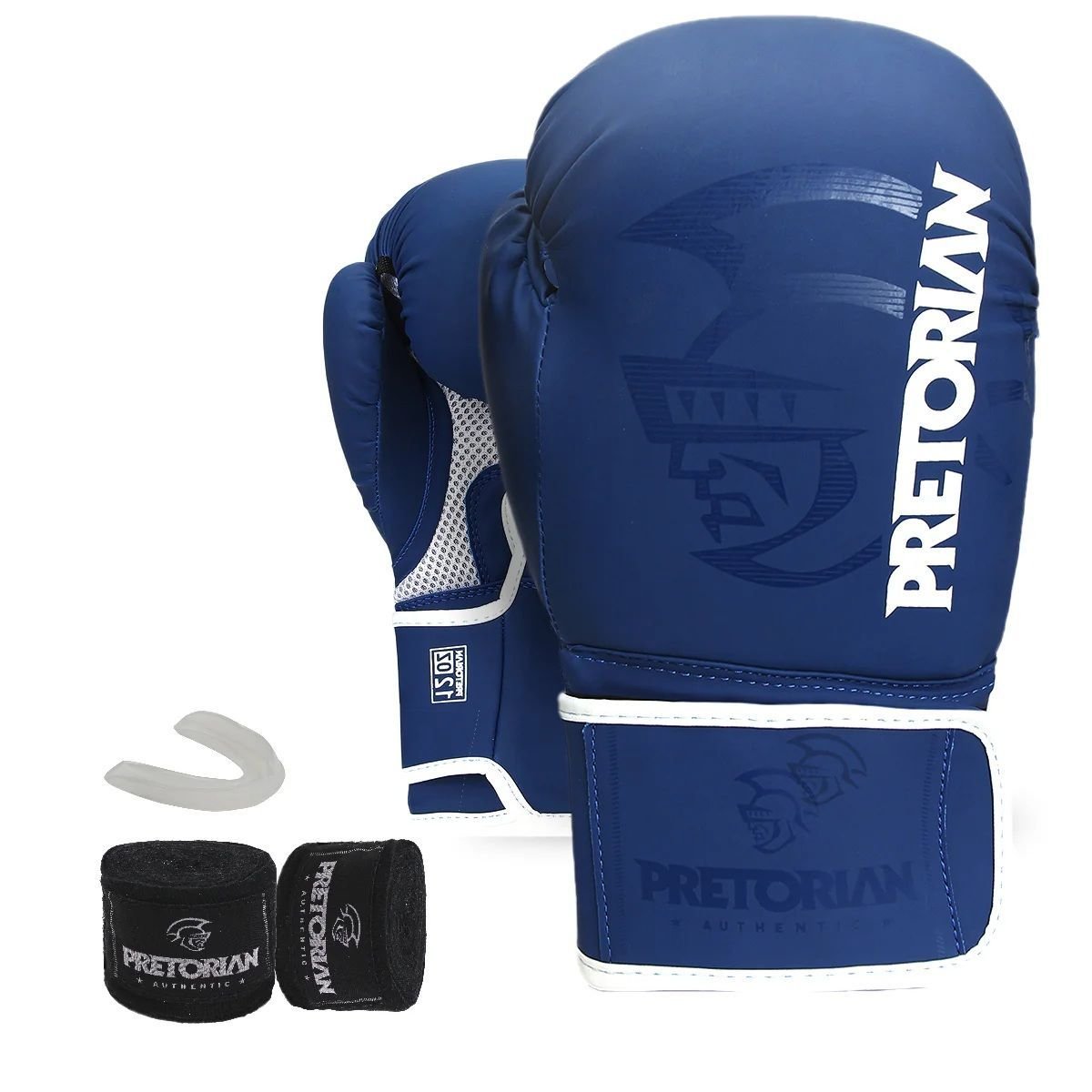 Kit Luva de Boxe Muay Thai Pretorian First Fx- 2 + Bandagem e Protetor ...