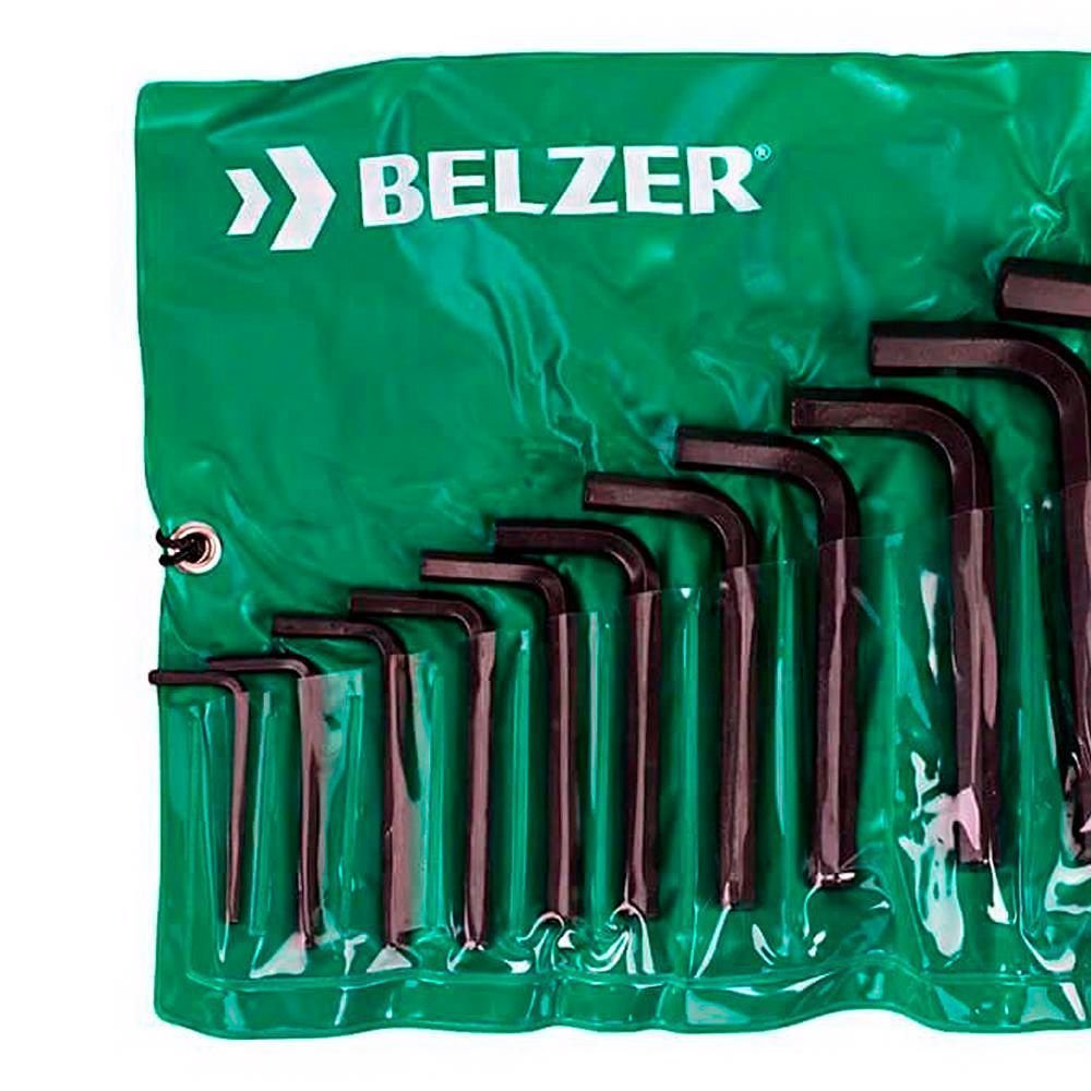 Jogo Chave Allen Hexagonal Longa 4 Mm À 19 Mm 13 Peças - Belzer ...