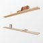 Conjunto 2 Prateleiras para Painel Roma com 1 Led Decorativa para Sala ...
