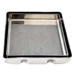 Ralo Oculto Duplo Quadrado 15x15cm Inox | MadeiraMadeira