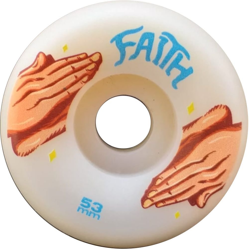 Roda Faith Color Hands 53mm 100A | MadeiraMadeira